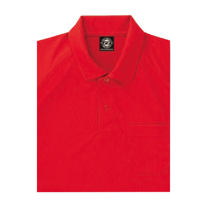 長袖ラグランポロシャツサンエスSA10101の通販｜飲食店ユニフォームの食べコレ！